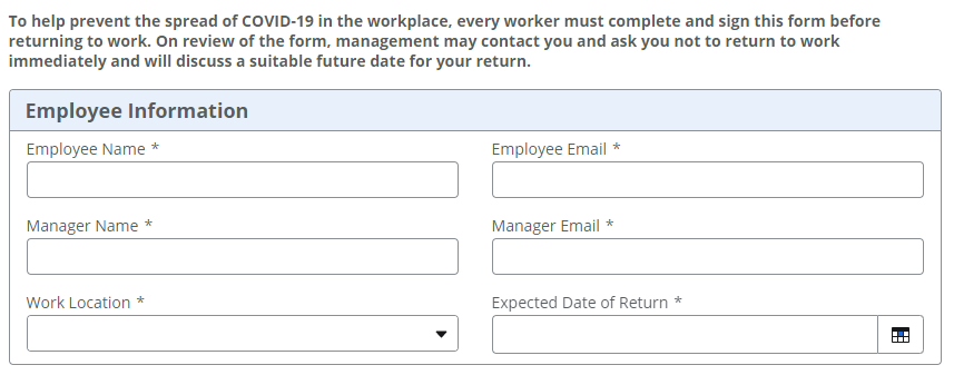 Use Case: Return to Work Using Nintex Workflow Cloud – Jesse McHargue
